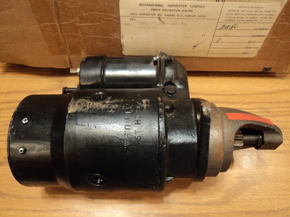 79 IH 1724 starter - IH Trucks - Red Power Magazine Community