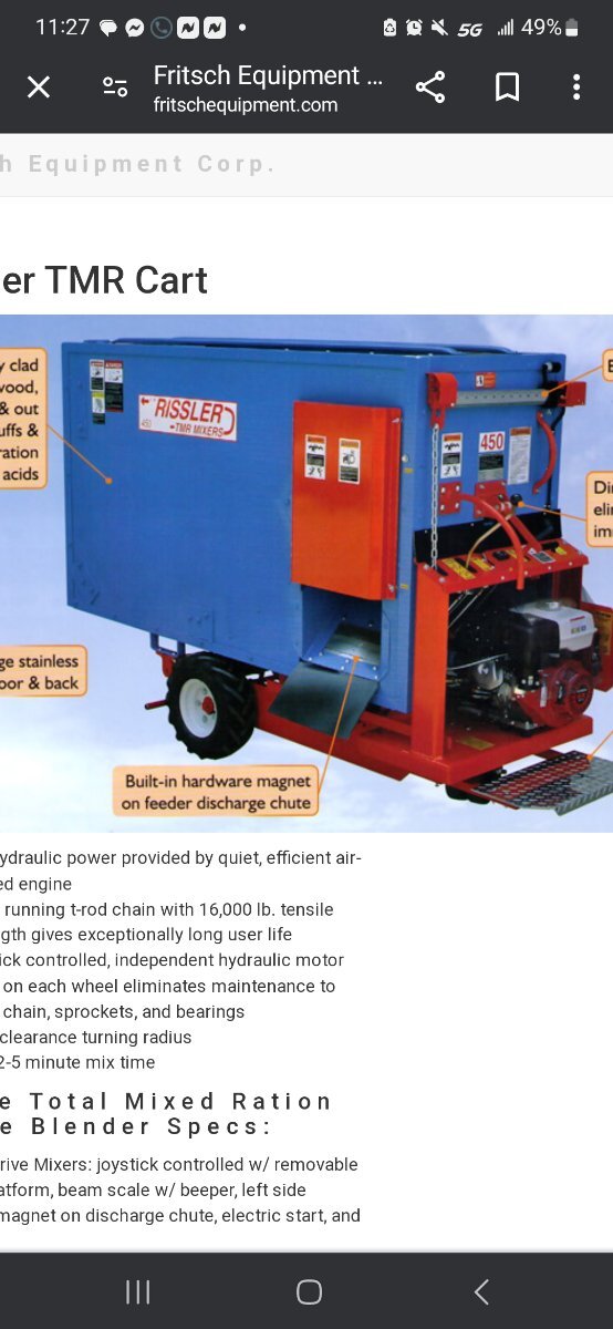 Tie Stall Rissler feed cart question - General Chat - Red Power ...