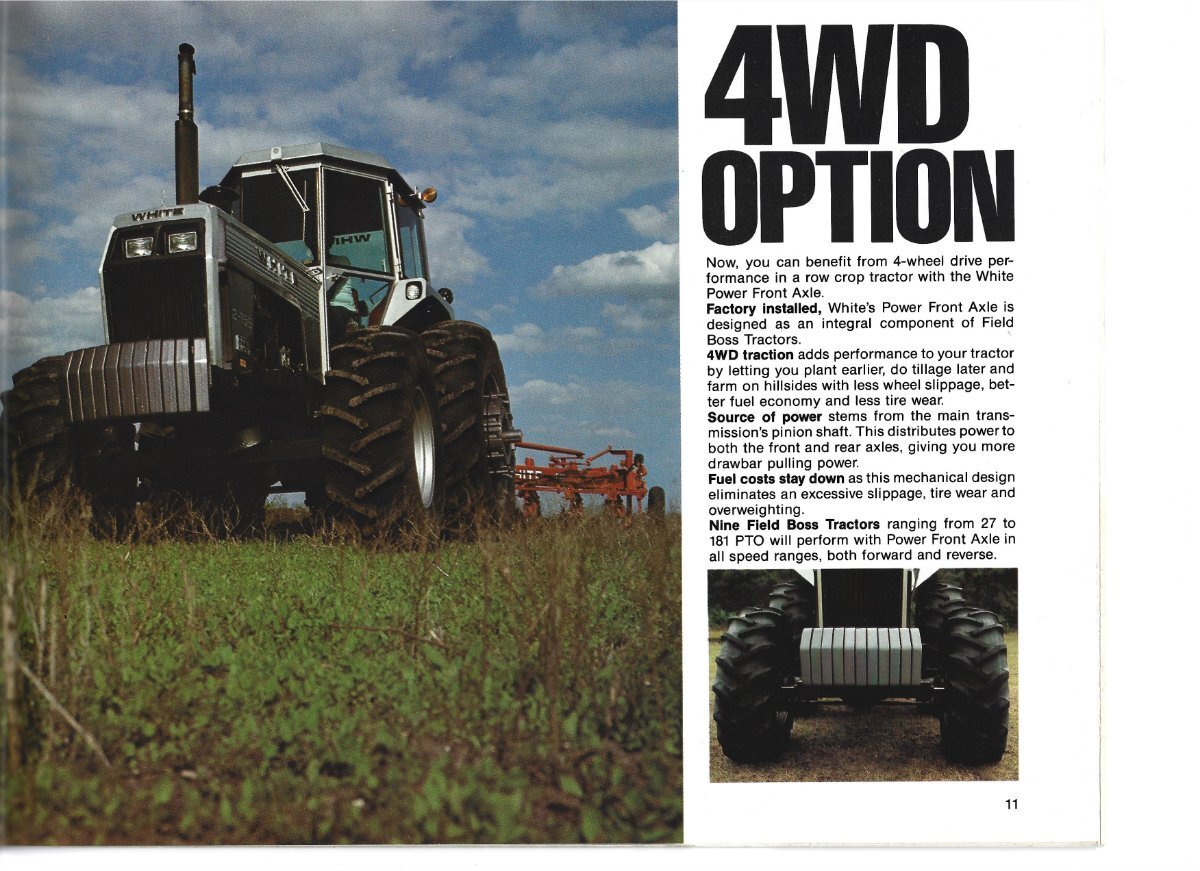 White tractor lineup 1976 - General Chat - Red Power Magazine Community