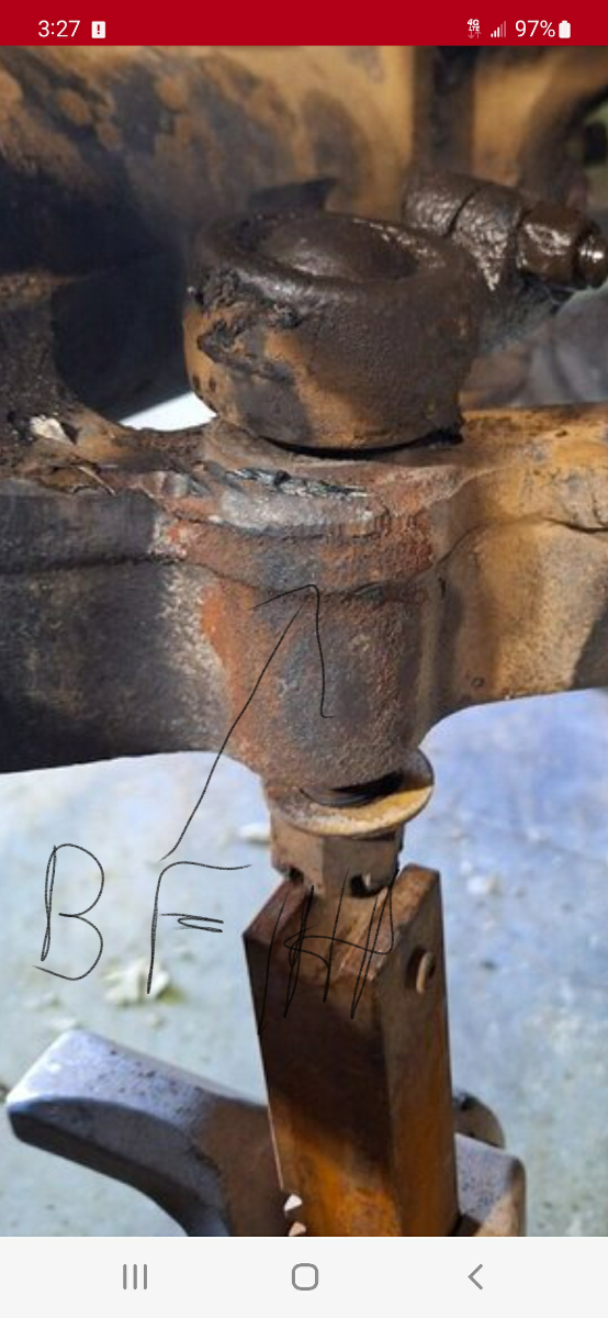 Steering rod end removal - Technical IH Talk - Red Power Magazine Community