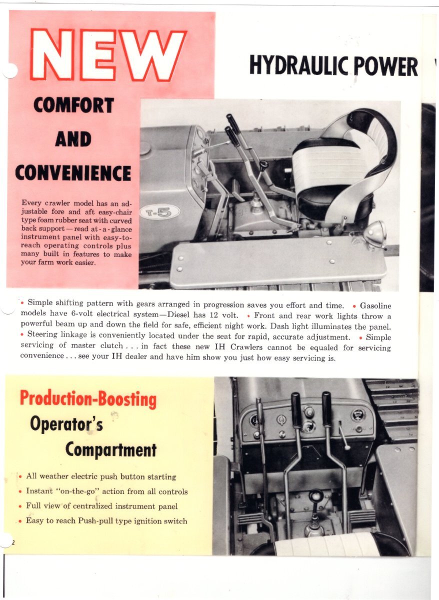 Gas dozer T 340? Not sure - IH Construction Equipment - Red Power ...