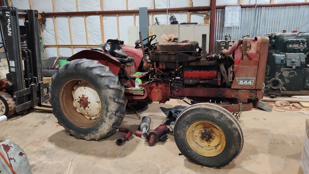 International 544 restoration - Projects, Builds, & Restorations - Red ...