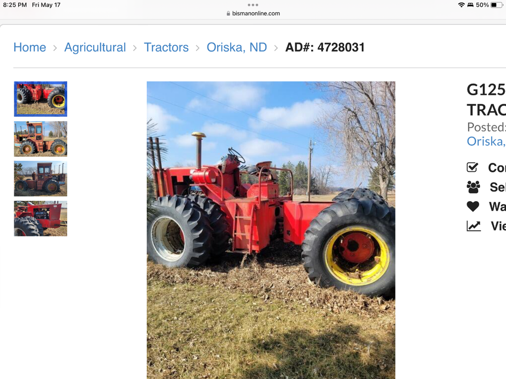 Classic Versatile 145 tractor in a Dealerships showroom - General Chat ...