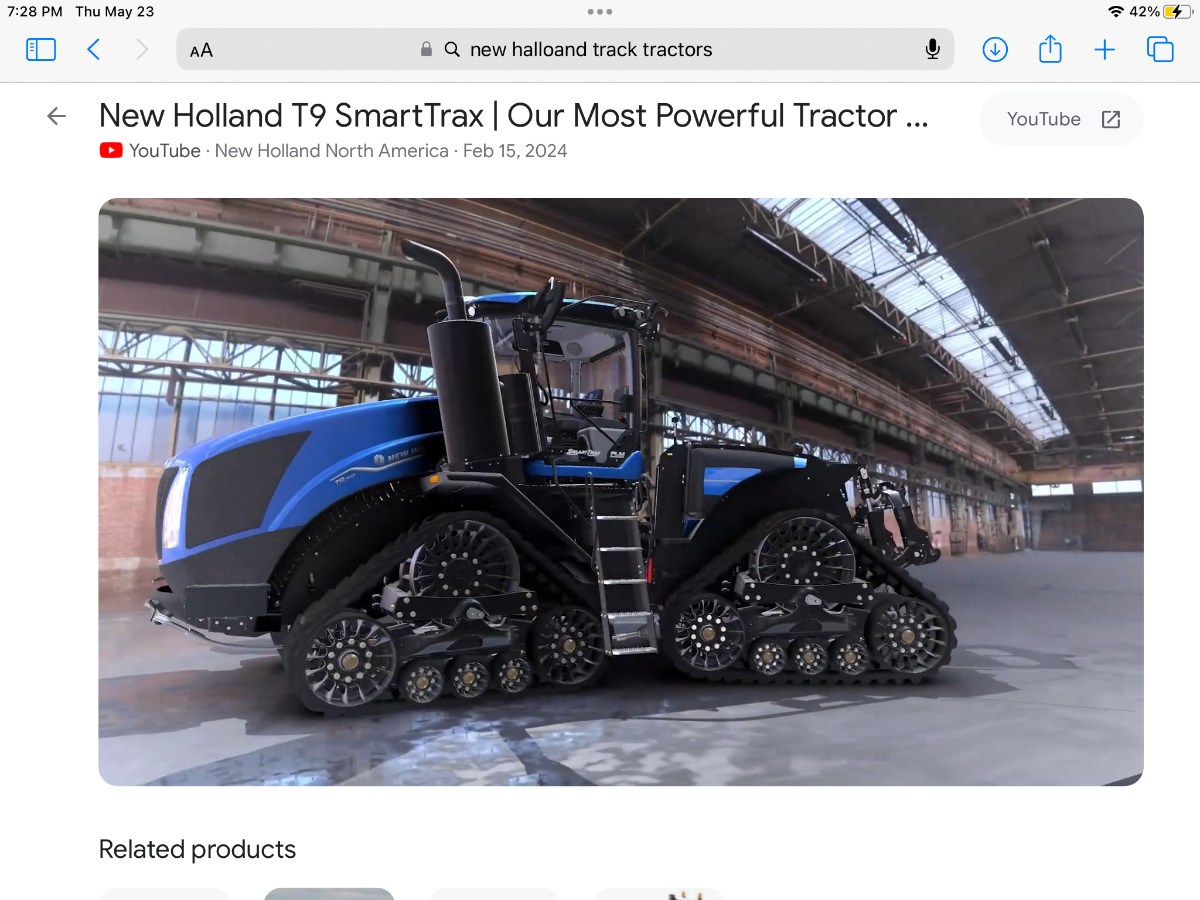 Brand new New Holland track articulated tractors - General Chat - Red ...