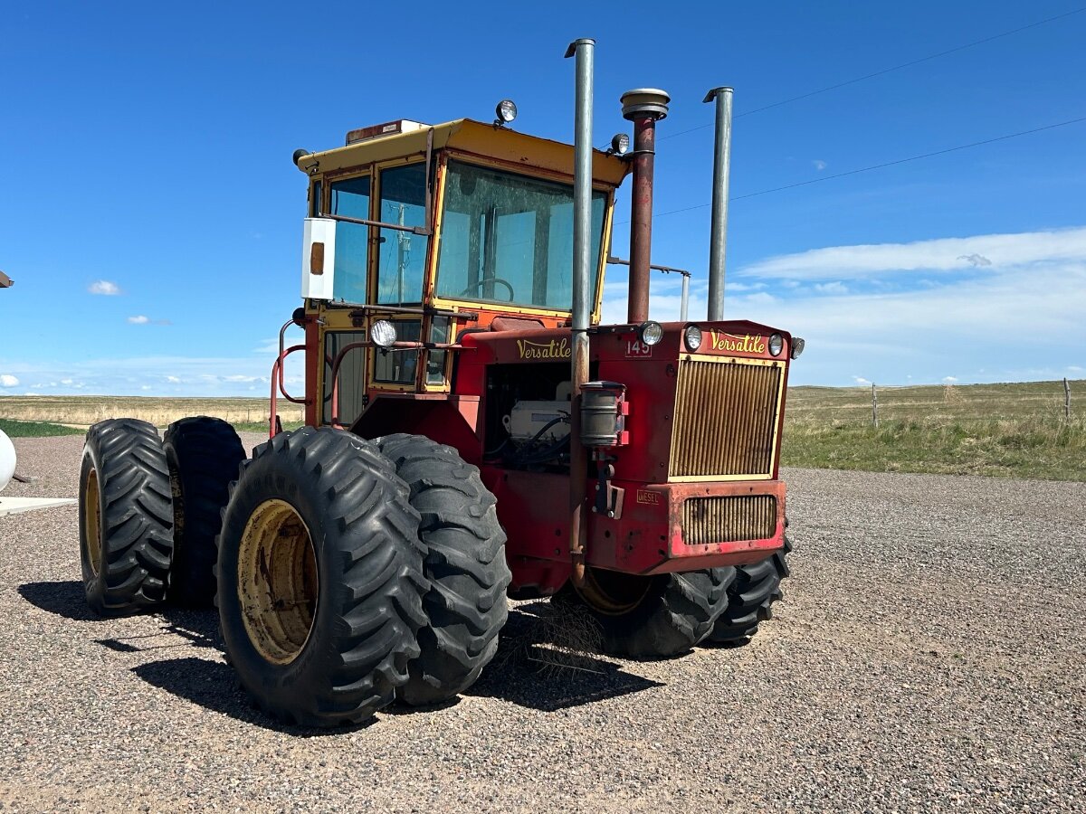 Classic Versatile 145 tractor in a Dealerships showroom - General Chat ...
