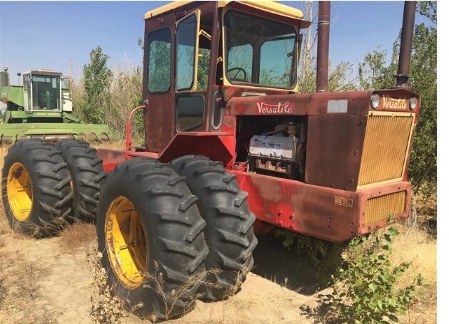 Classic Versatile 145 tractor in a Dealerships showroom - General Chat ...