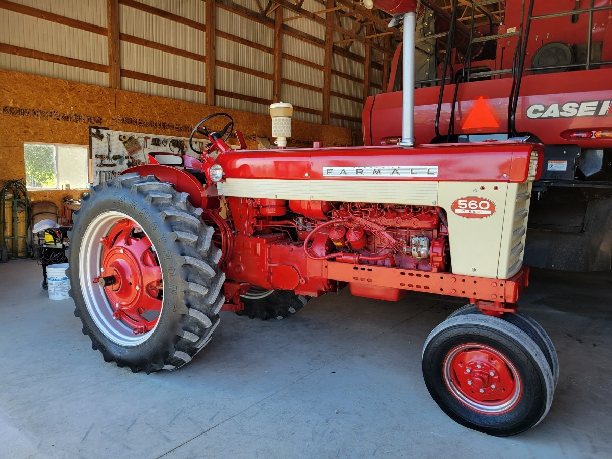 560 Farmall with factory turbocharger - Page 2 - General Chat - Red ...