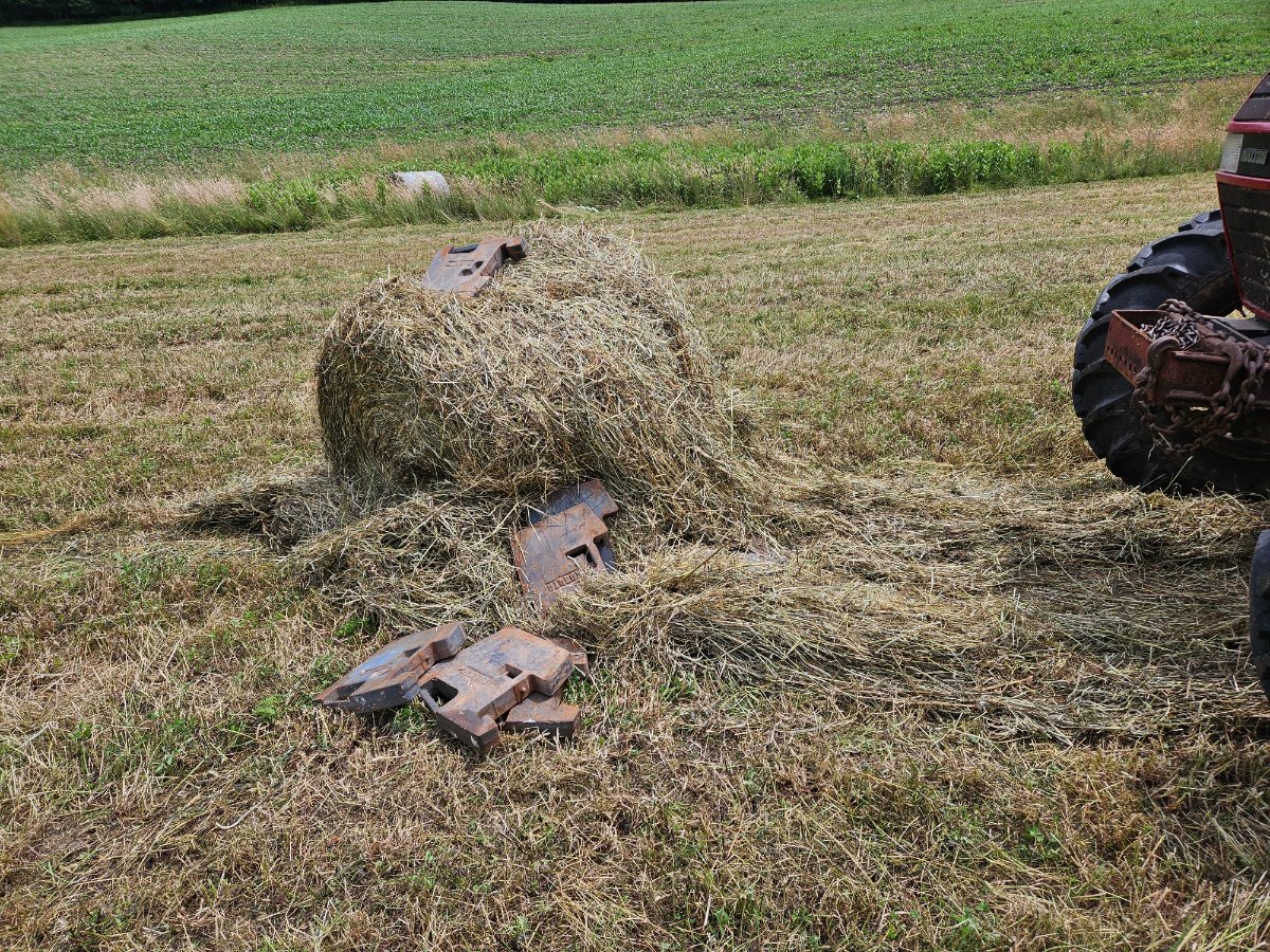 Did I ever tell you I hate re-baling round bales? - General Chat - Red ...