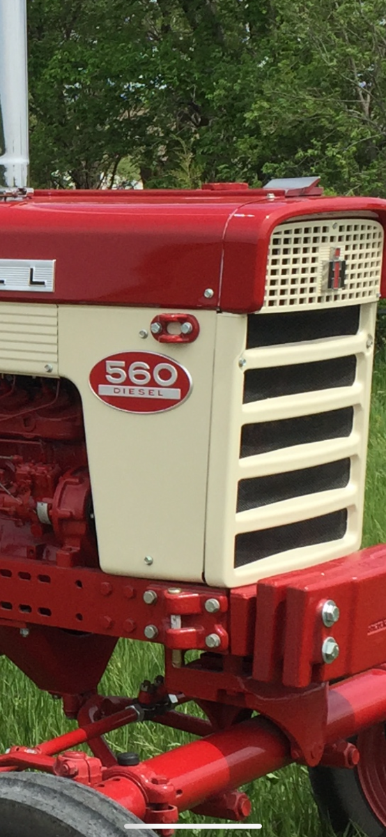 560 Farmall with factory turbocharger - General Chat - Red Power ...