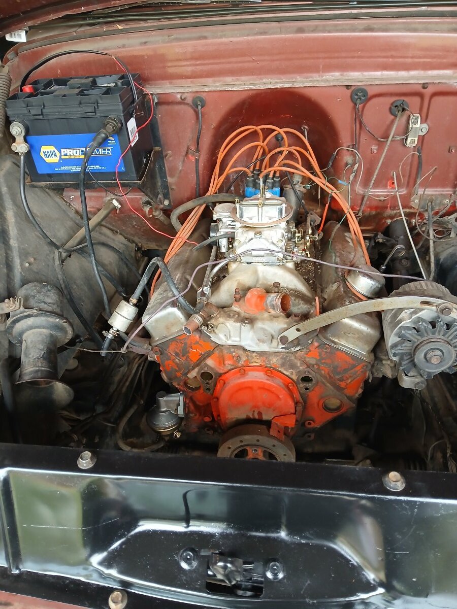 A little progress on my 56 Chevy - General Chat - Red Power Magazine ...