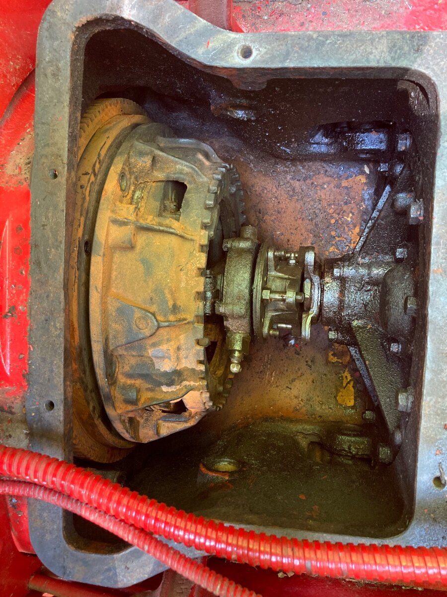 TD6 -Engine Clutch Removal Help - IH Construction Equipment - Red Power ...