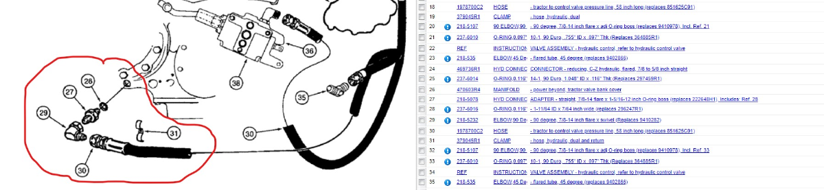 884 Loader plumbing - Technical IH Talk - Red Power Magazine Community