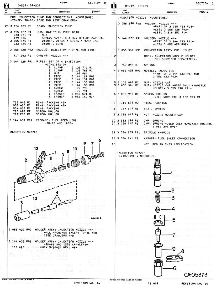 674 Injector Clamp D239 - Technical IH Talk - Red Power Magazine Community