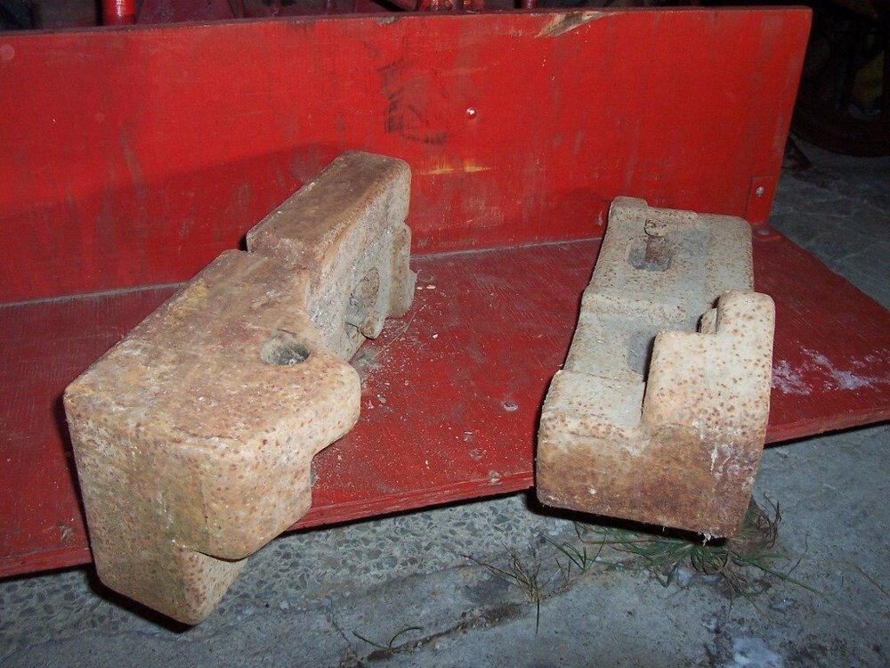 Front frame weights - Technical IH Talk - Red Power Magazine Community