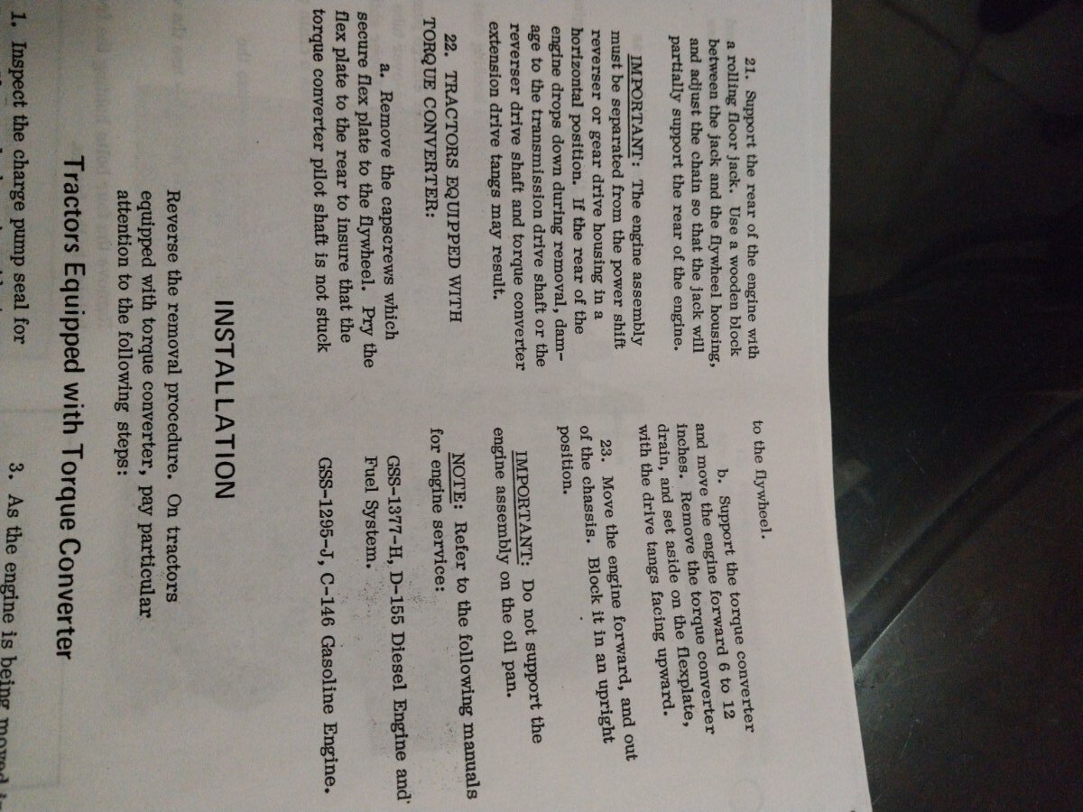 International 500c - Technical IH Talk - Red Power Magazine Community