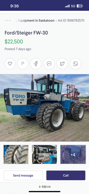 Ford Steiger for sale - General Chat - Red Power Magazine Community