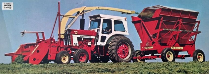 Farmall 966 with front mounted chopper - Technical IH Talk - Red Power ...