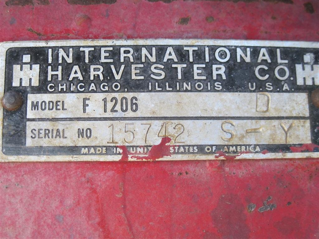1206 serial number registry - Page 8 - Technical IH Talk - Red Power ...