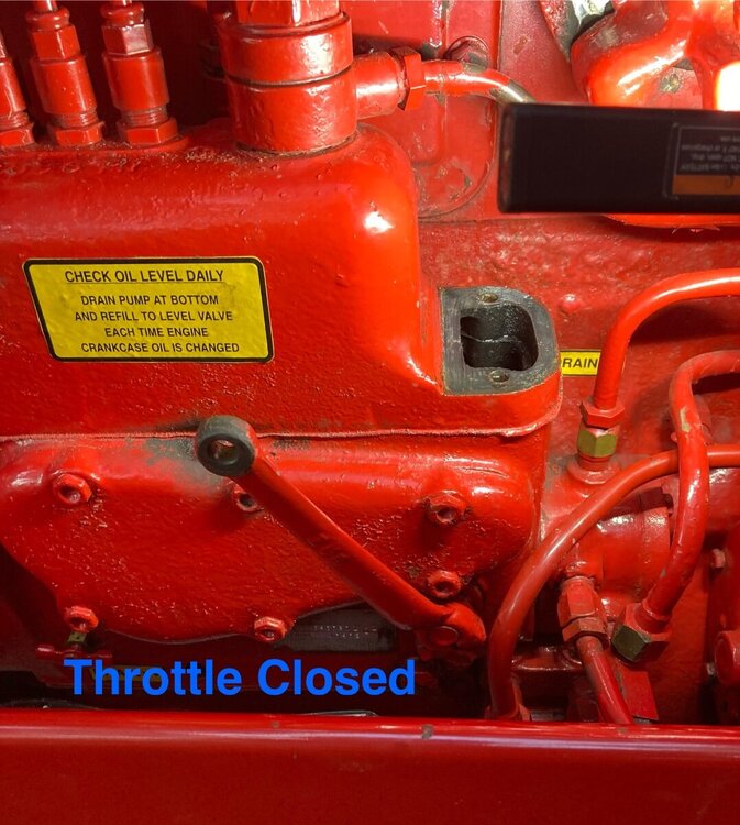 TD-6 Injection Pump Rack Range of Travel - IH Construction Equipment ...