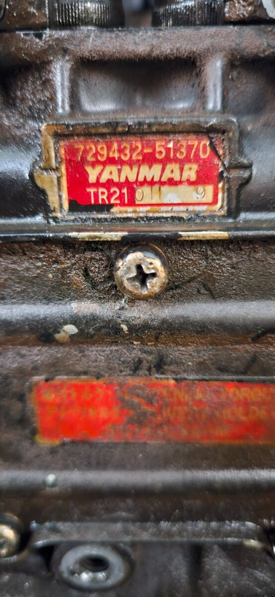 Yanmar injection pump? - General Chat - Red Power Magazine Community