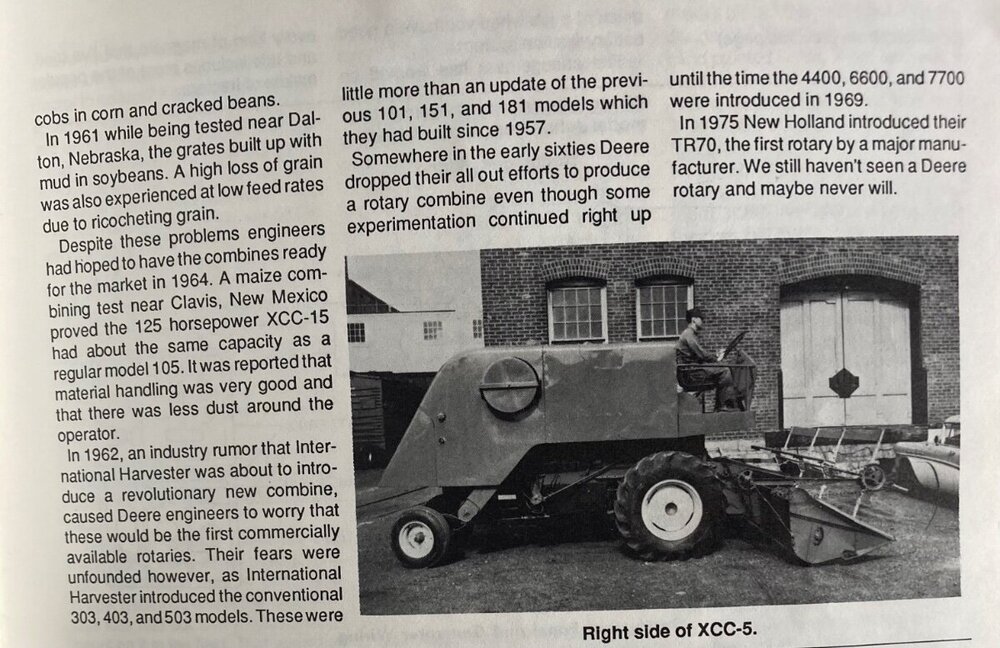 Development of Axial Flow Combine - Page 4 - General Chat - Red Power ...