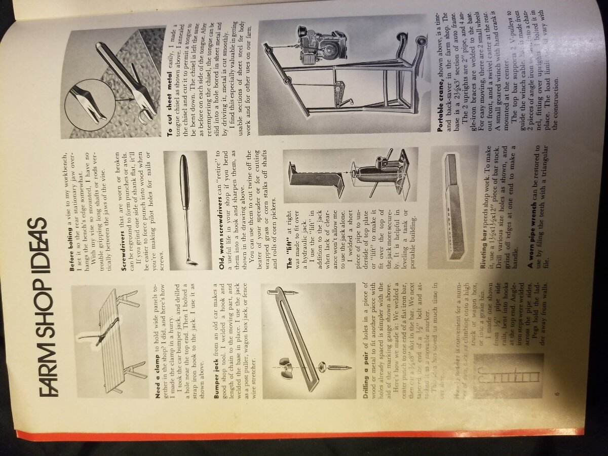 Farm Shop Ideas complements of your International Harvester dealer ...