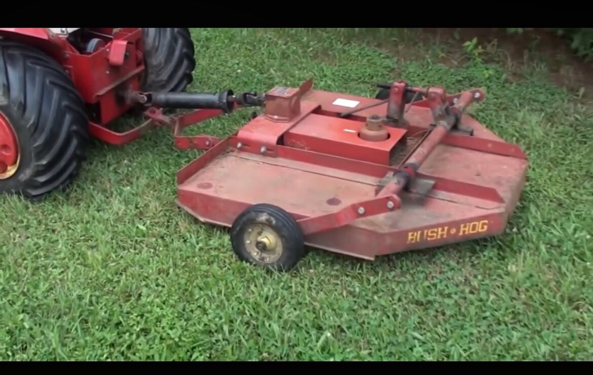 Miniature bush hog trailed cutter - General Chat - Red Power Magazine ...