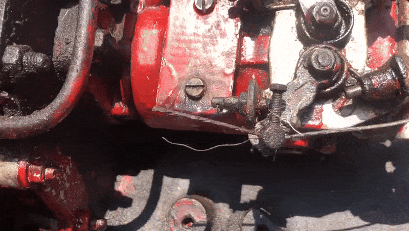IH 684 leaking diesel from the injection pump - Technical IH Talk - Red ...