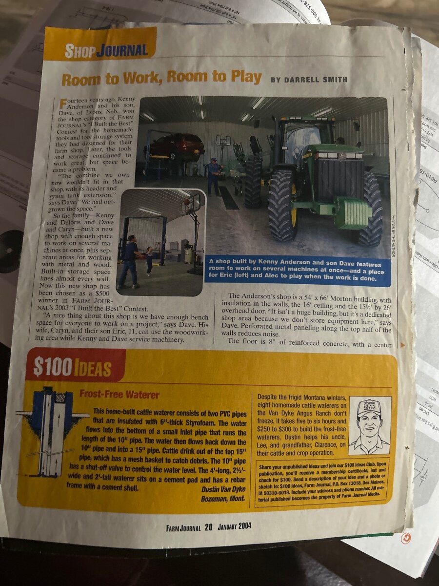 Farm Shop Ideas complements of your International Harvester dealer ...