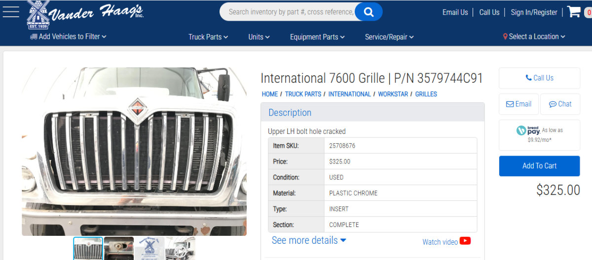 IH Navistar truck salvage yards - IH Trucks - Red Power Magazine Community
