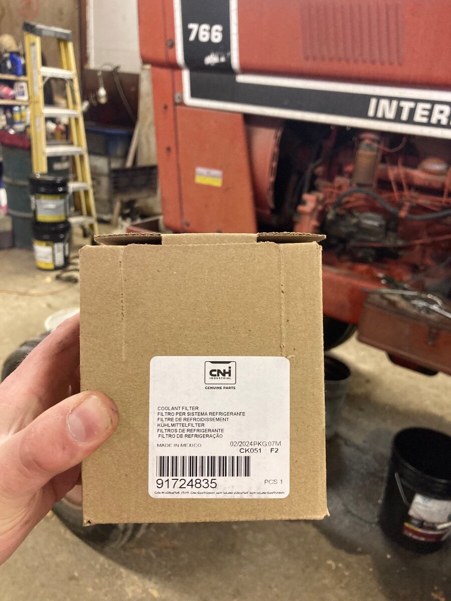 Coolant filter - Technical IH Talk - Red Power Magazine Community
