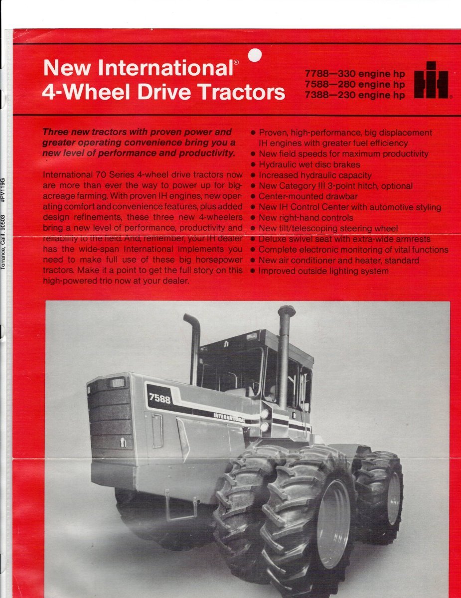 Where is the 7788 Tractor - General Chat - Red Power Magazine Community