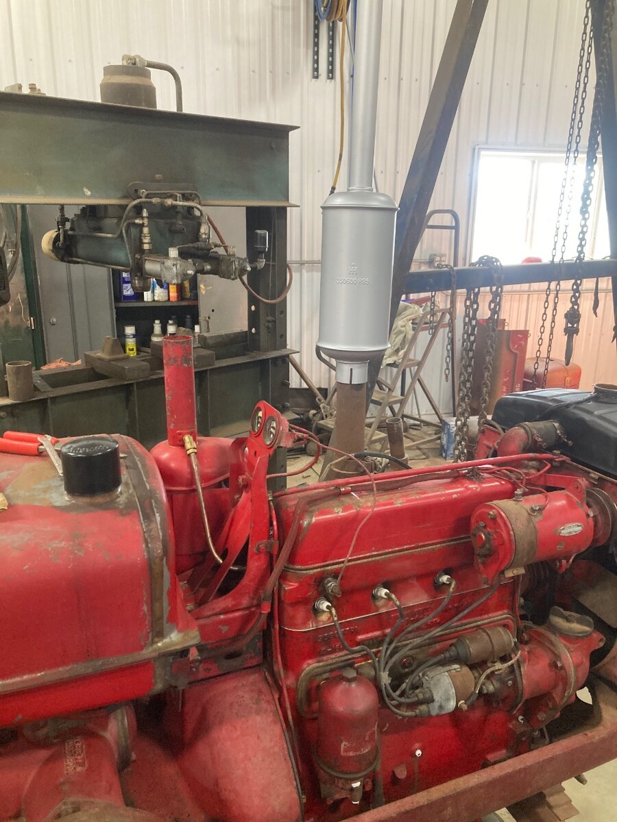 Farmall "M" Muffler - Technical IH Talk - Red Power Magazine Community