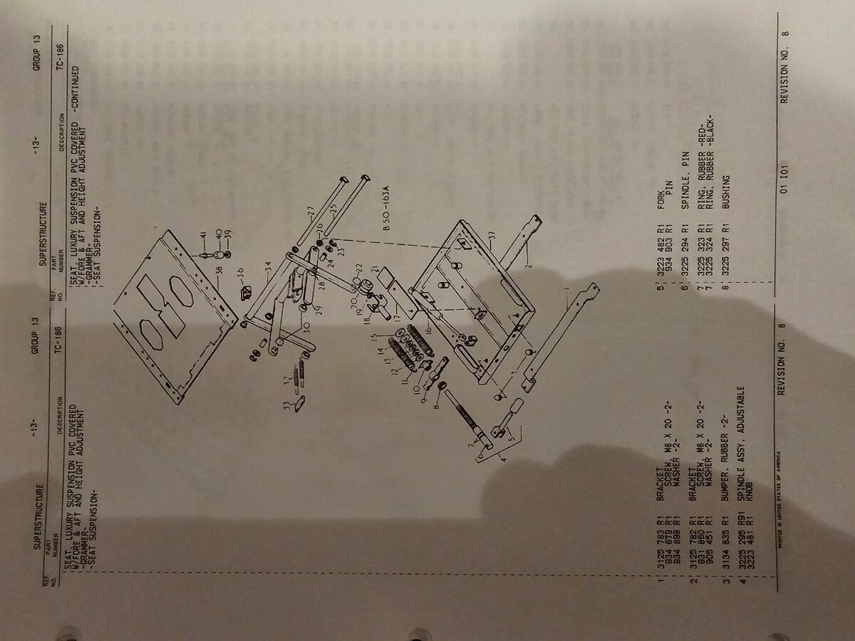 IH484 Seat - Technical IH Talk - Red Power Magazine Community