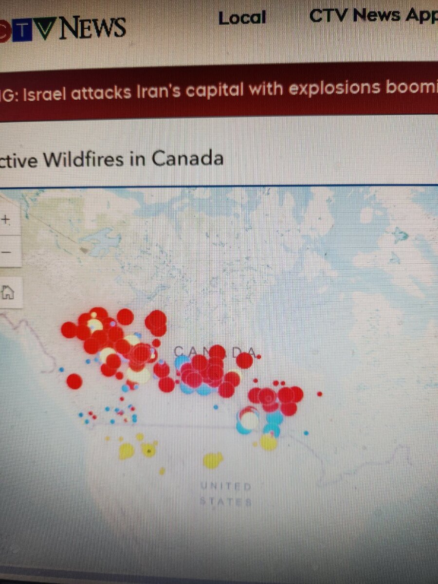 Canada fires. - General Chat - Red Power Magazine Community