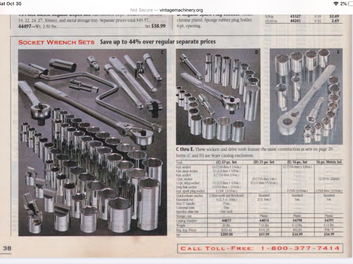 My pretty new used socket set - General Chat - Red Power Magazine Community
