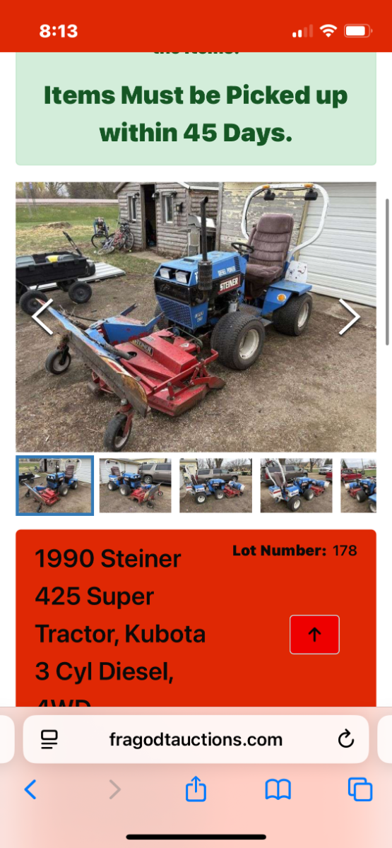 Steiner tractors - General Chat - Red Power Magazine Community