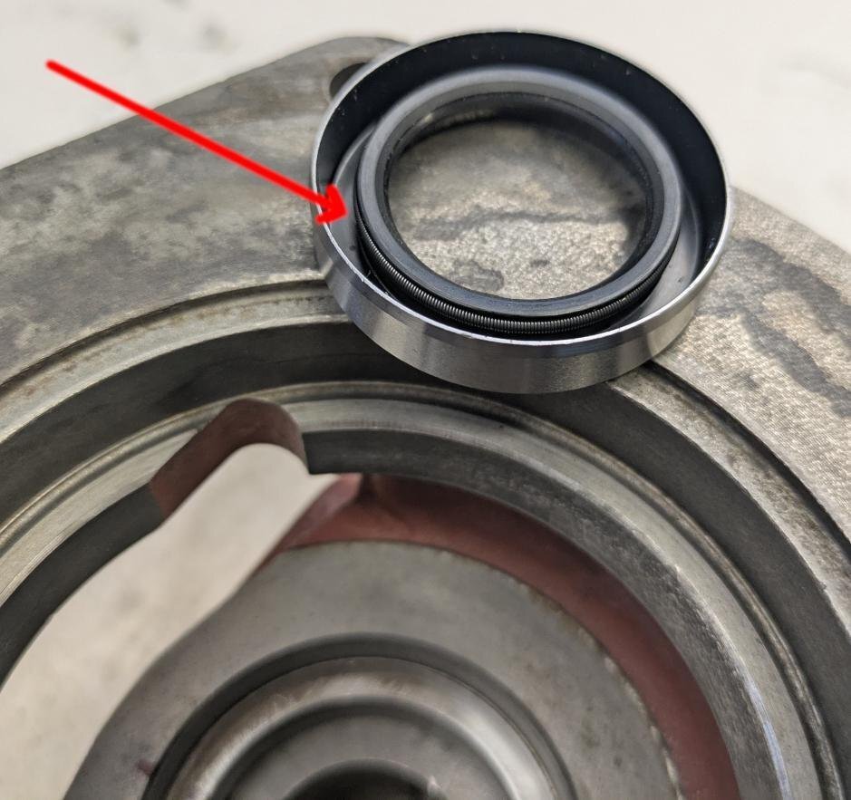 Seal Spring Mounting: Grease or No Grease? - General Chat - Red Power ...