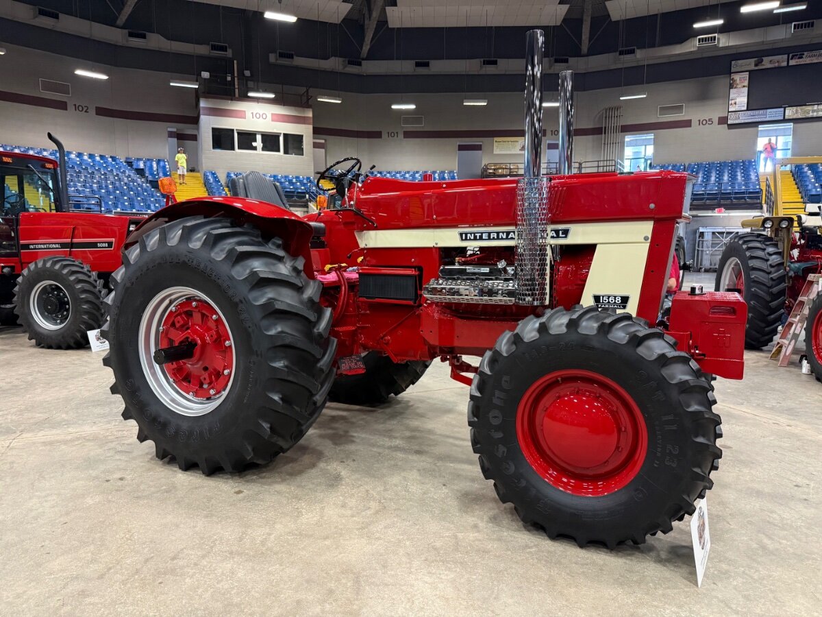 Tractor in pavilion at red power(1568) - General Chat - Red Power ...