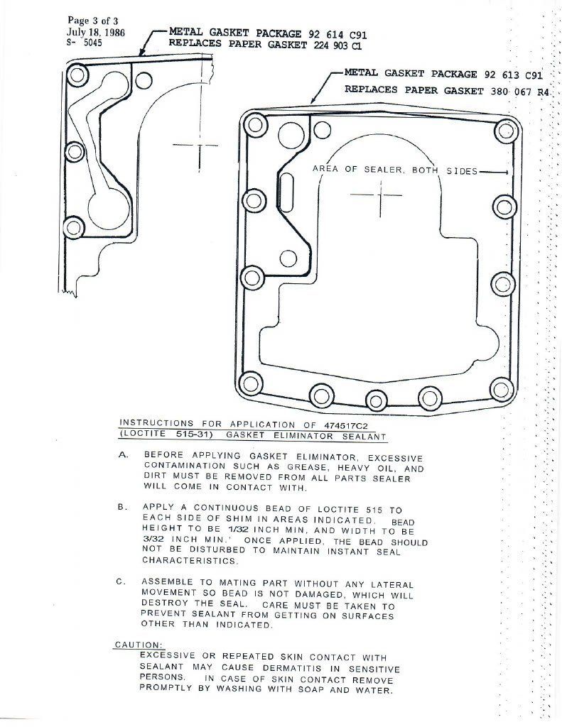 66 series Speed/Range split gasket revisions - Technical IH Talk - Red ...