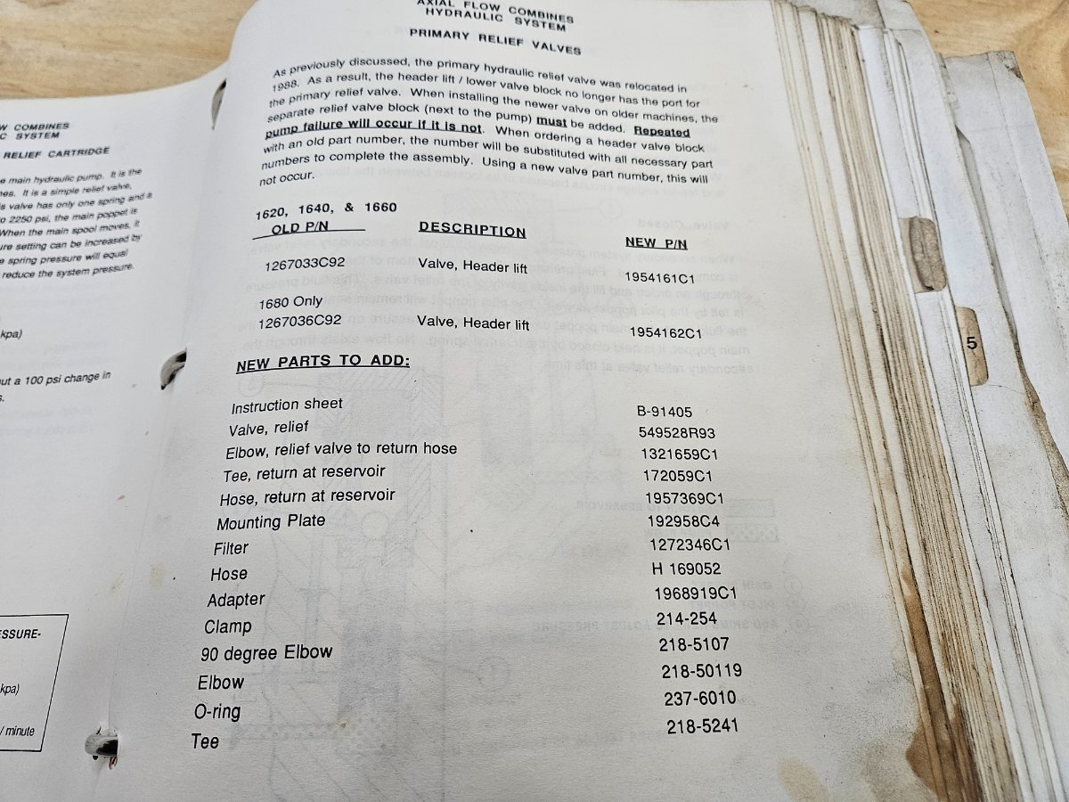 1460 Combine Question for Those With Good Memories... - Technical IH ...