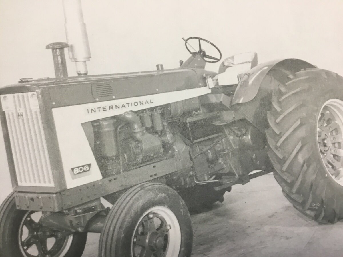 806 standard prototype with Detroit diesel. - Technical IH Talk - Red ...