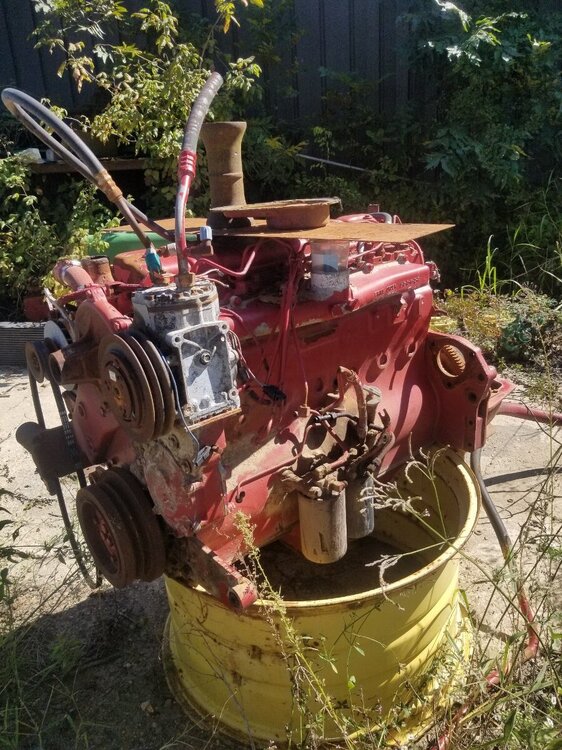 combine engine in tractors? - Technical IH Talk - Red Power Magazine ...