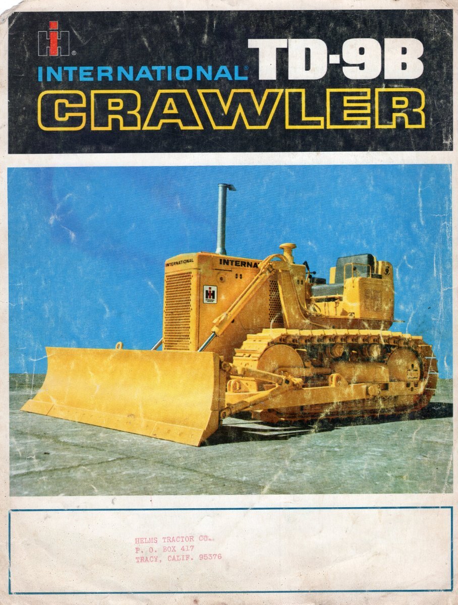 Help identifying this International TD9B dozer a friend and I bought ...