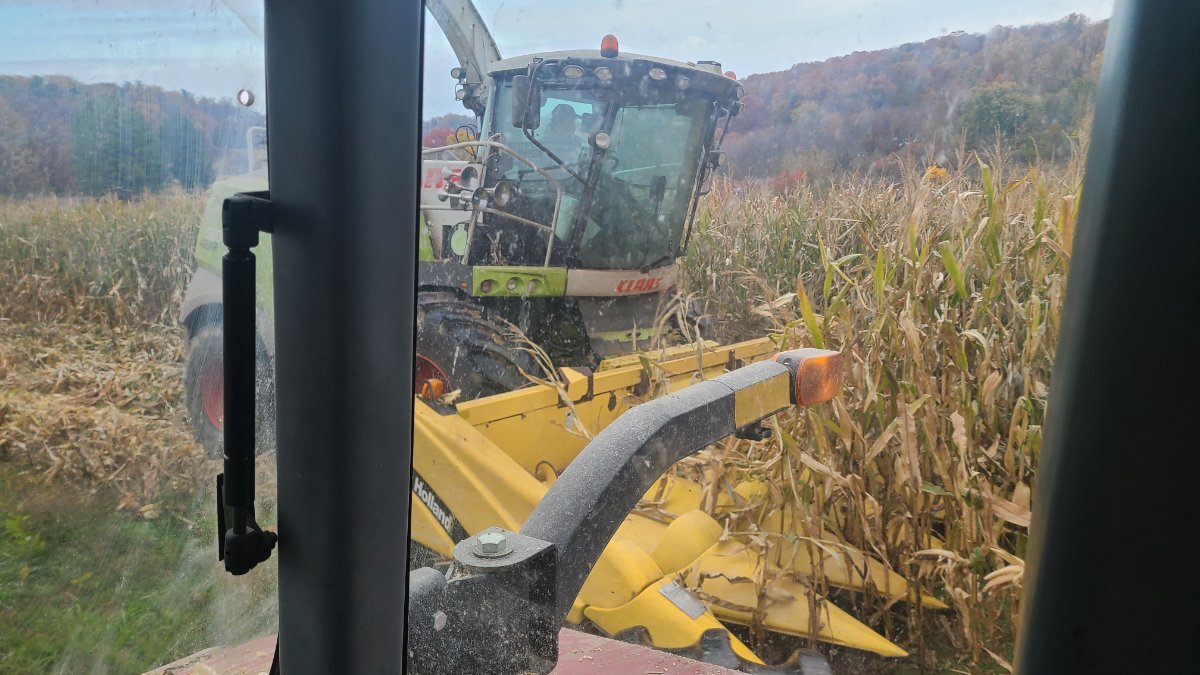 Corn Picker attachment on a Claas Chopper - General Chat - Red Power ...
