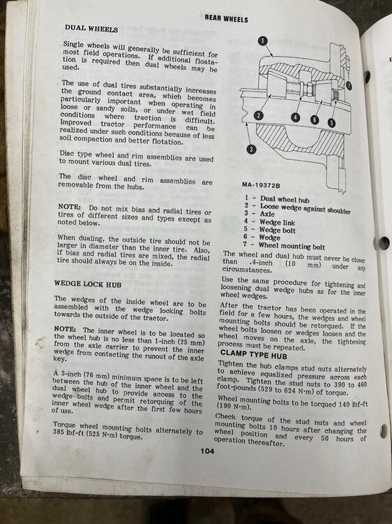 Wedge style axle connection is loose - Page 2 - Technical IH Talk - Red ...