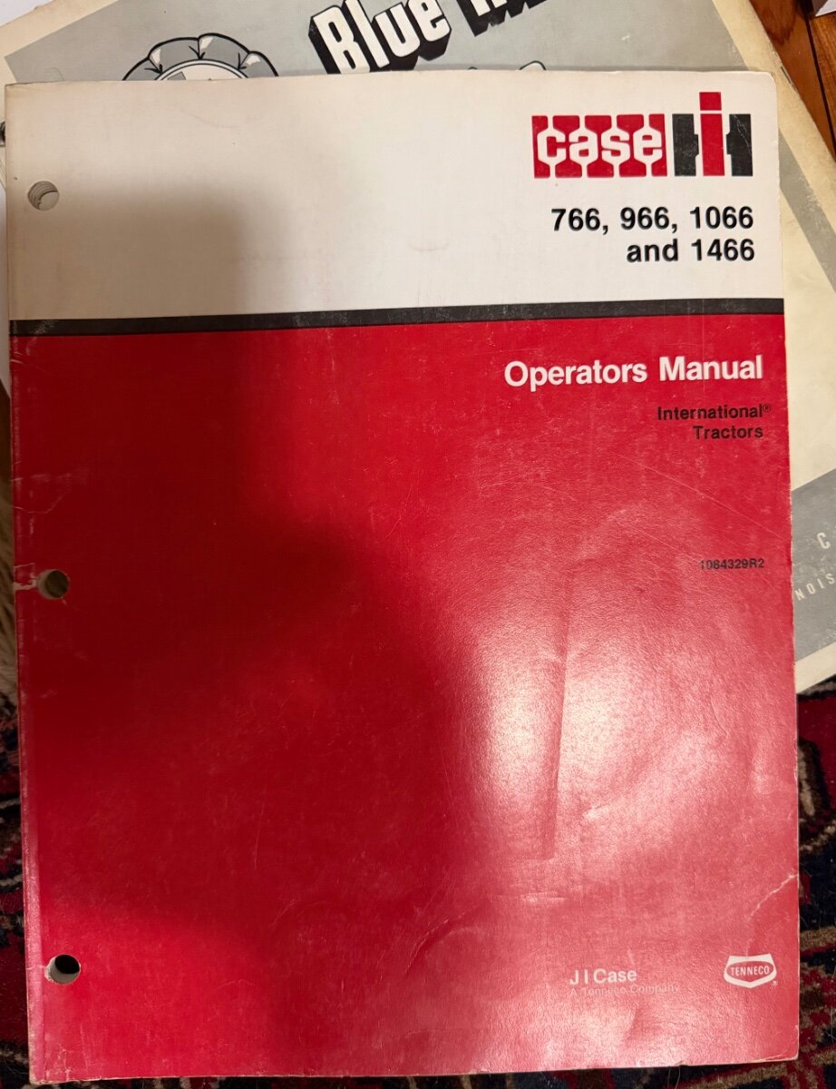 1066 Hydro Manual - Technical IH Talk - Red Power Magazine Community