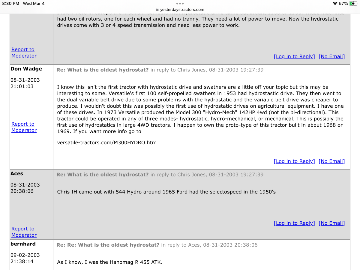 Versatile G-125s bumped again…..300 hydro mech - Page 6 - General Chat ...