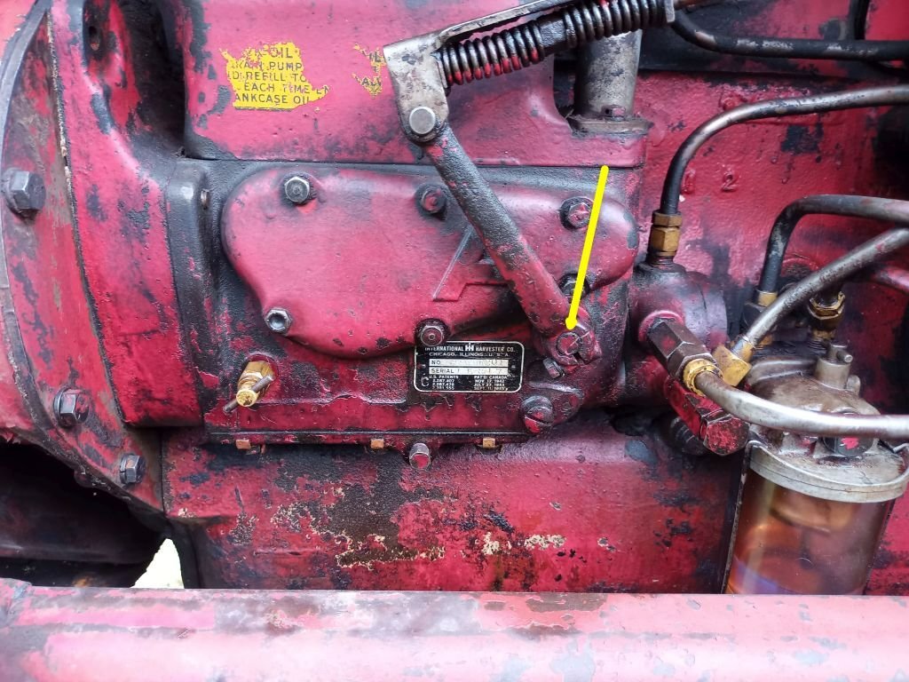 TD9-91 Injection pump leak - IH Construction Equipment - Red Power ...
