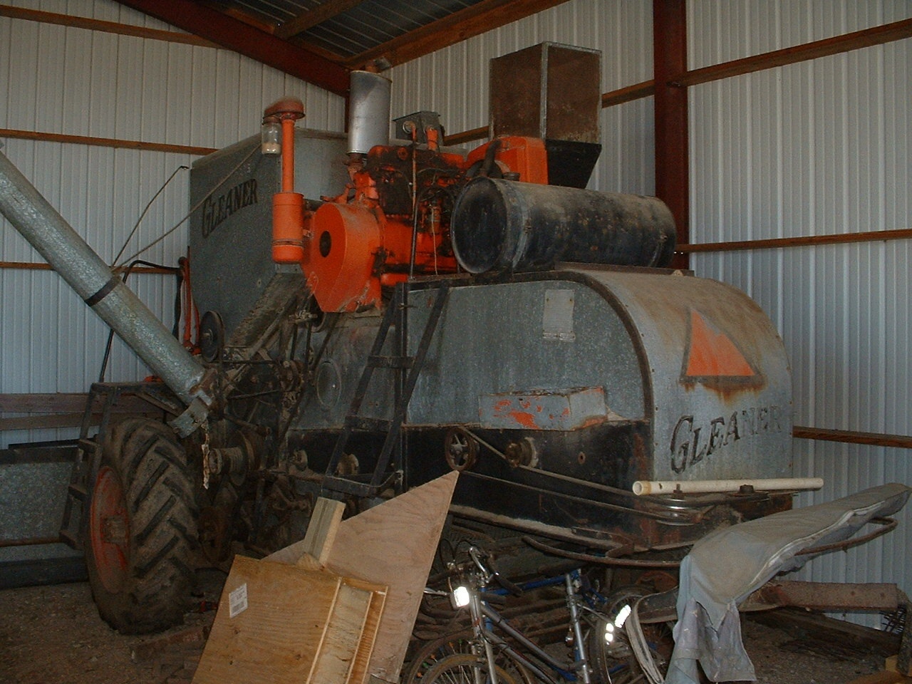 Pic-Rare 1954 Gleaner "T" SP Combine - General Chat - Red Power ...